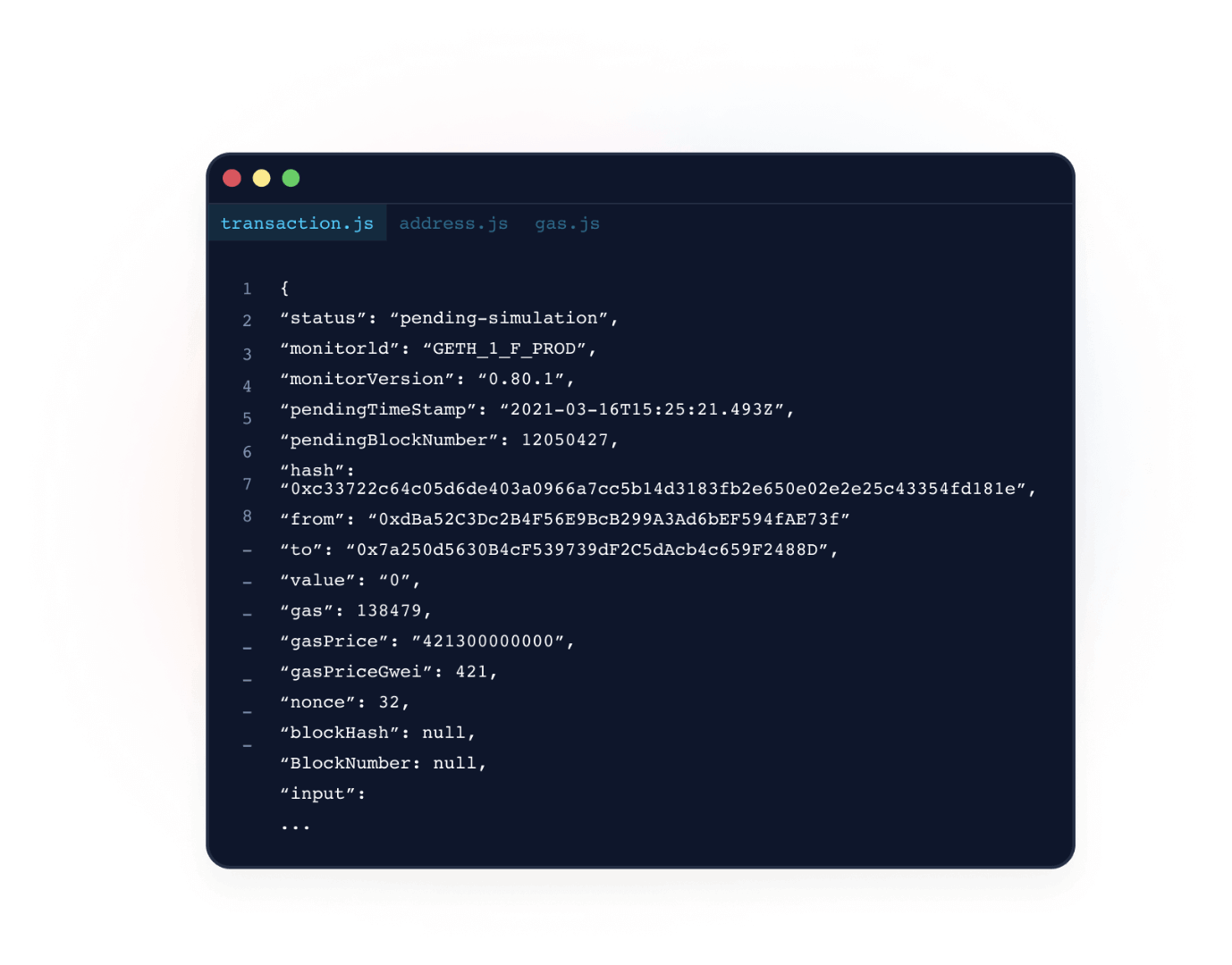 ETH Gas API - Price Tracking - Blocknative Gas Platform